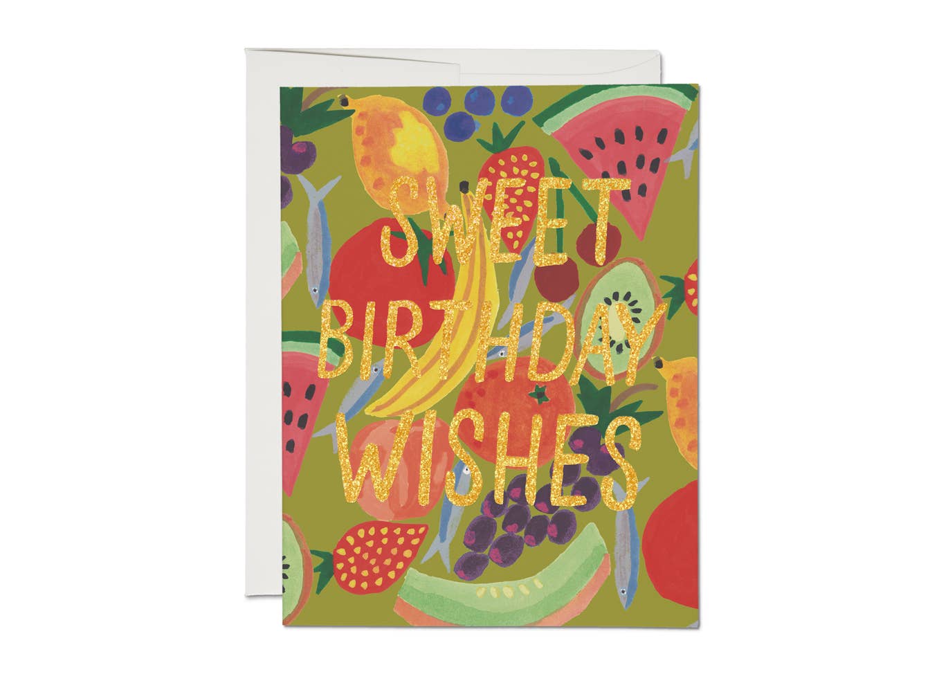 Red Cap Cards - Fruity Birthday greeting card | Nigella